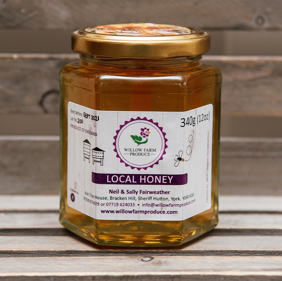 Natural Runny North Yorkshire Honey – Willow Farm Produce